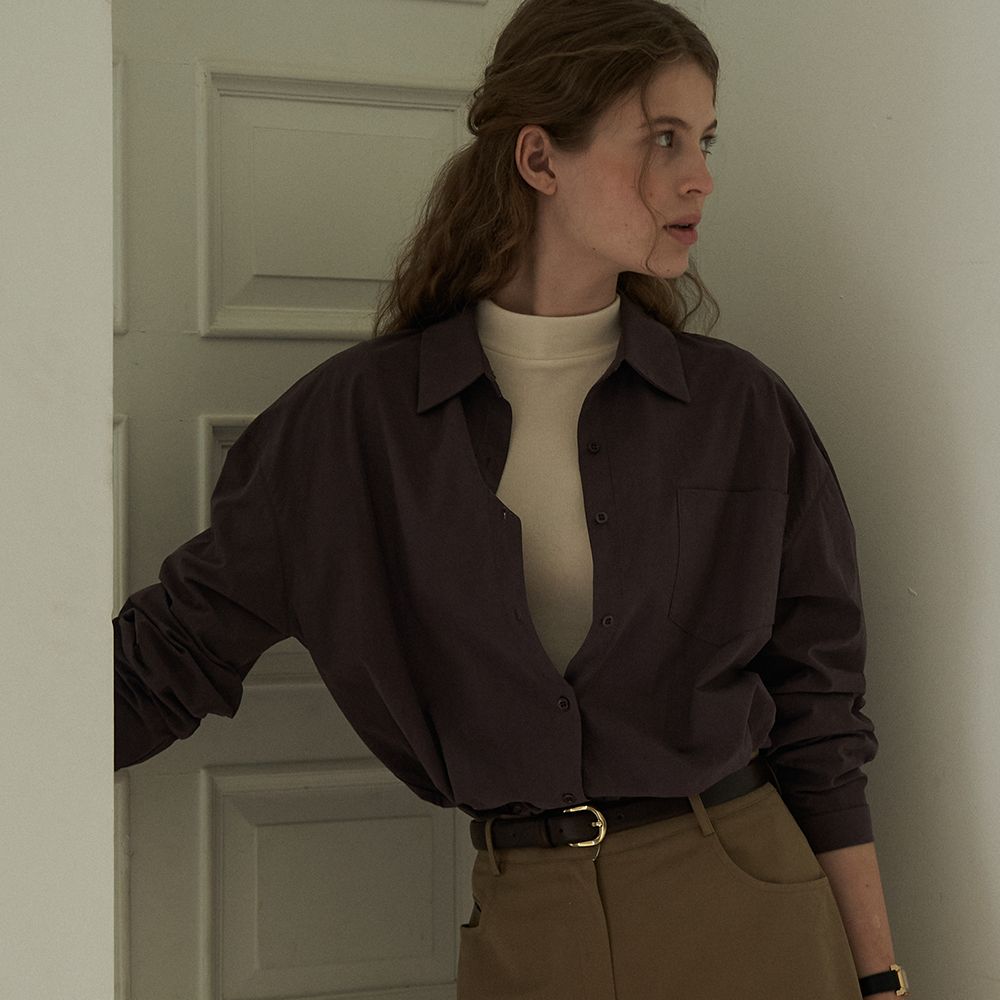 Basic Shirt Brown - 감도 깊은 취향 셀렉트샵 29CM
