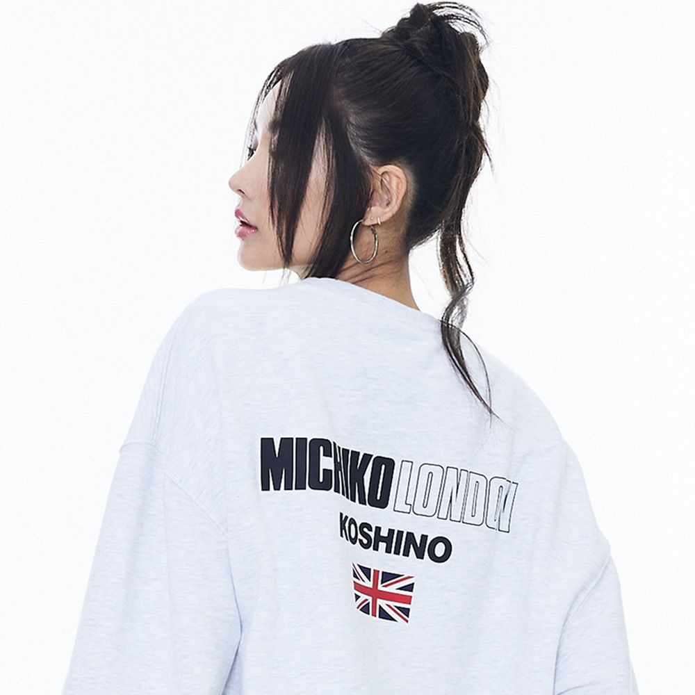 SIGNATURE BACK LOGO SWEATSHIRT MELANGE_UNISEX - 감도 깊은 취향 셀렉트샵 29CM