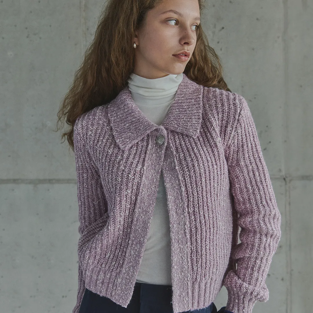 ONE BUTTON CARDIGAN / PINK - 감도 깊은 취향 셀렉트샵 29CM