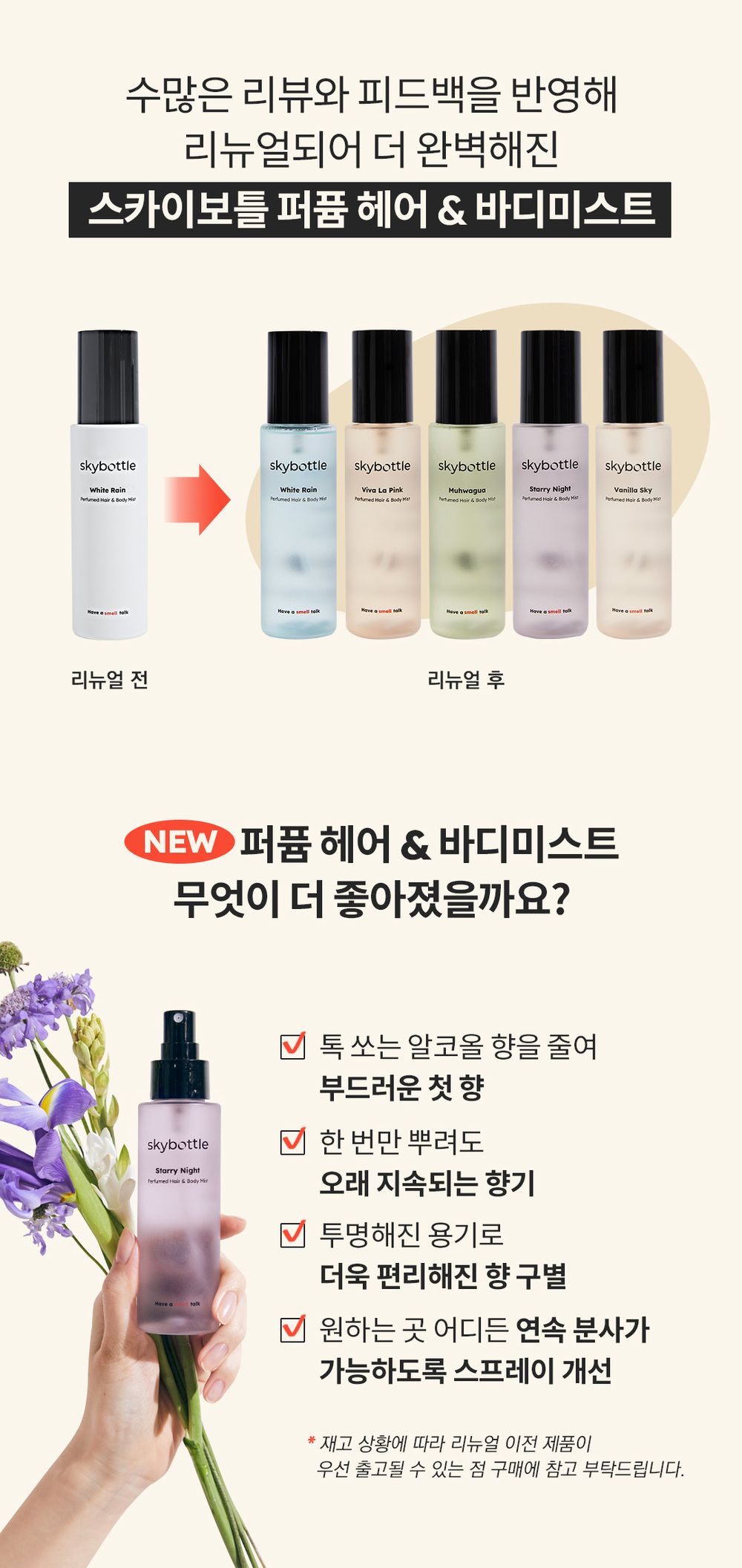 퍼퓸 헤어 & 바디미스트 (5종 중 택1) - 감도 깊은 취향 셀렉트샵 29CM