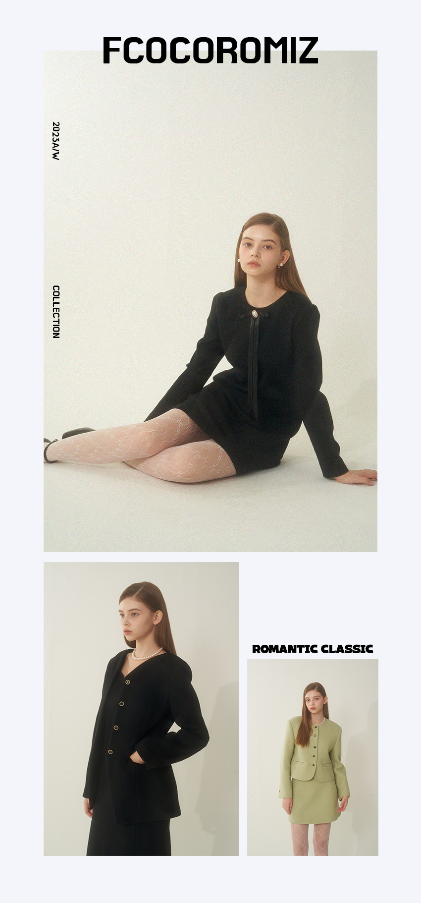 Anna classic wool long dress BK - 감도 깊은 취향 셀렉트샵 29CM