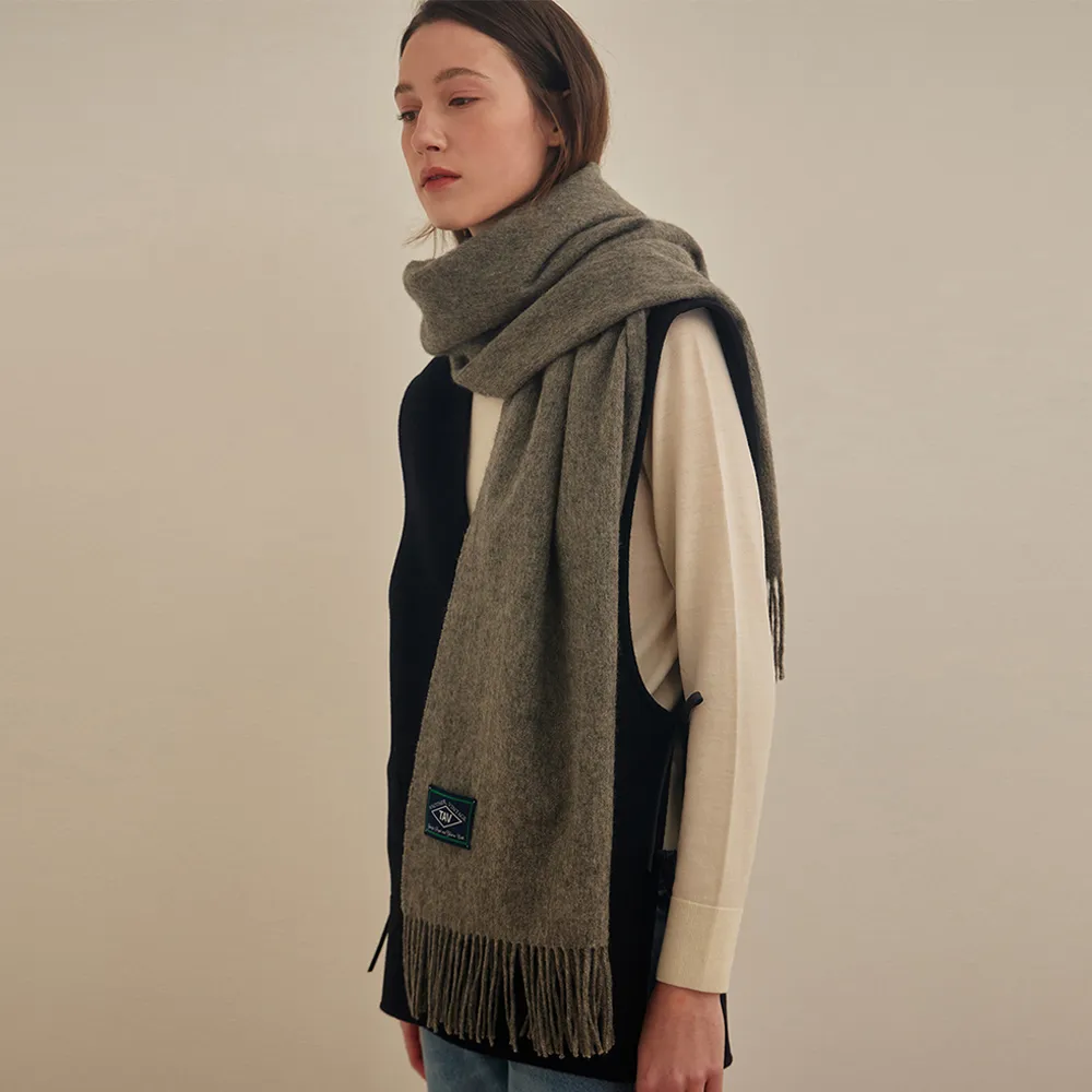 Merino Wool Shawl muffler - Grey - 감도 깊은 취향 셀렉트샵 29CM