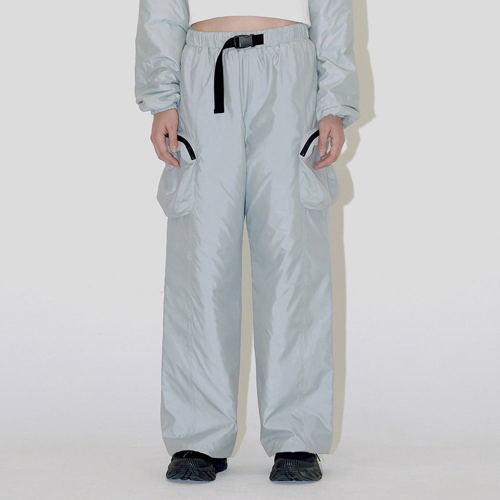 RECYCLED POLY PADDING PANTS (blue grey) - 감도 깊은 취향 셀렉트샵 29CM