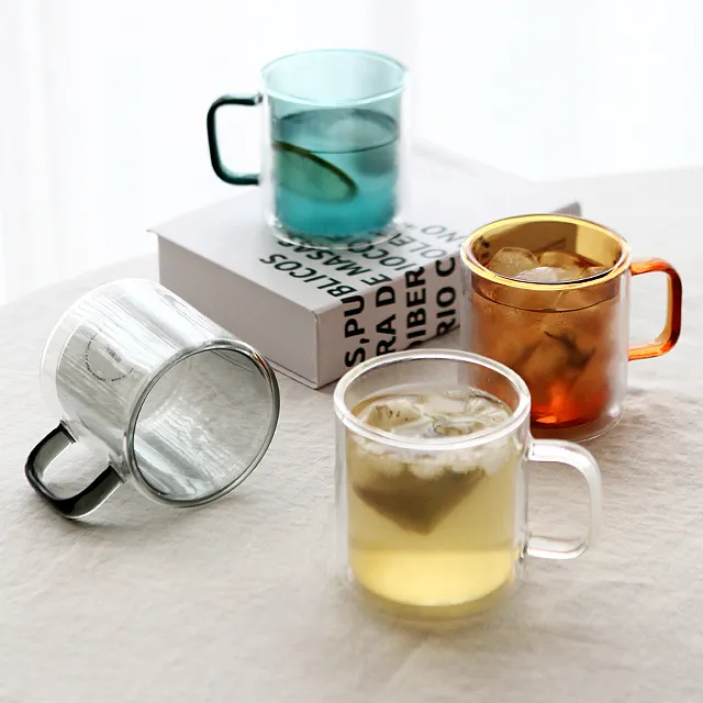 모네프 더블월 글라스 유리머그 320ml - 감도 깊은 취향 셀렉트샵 29CM