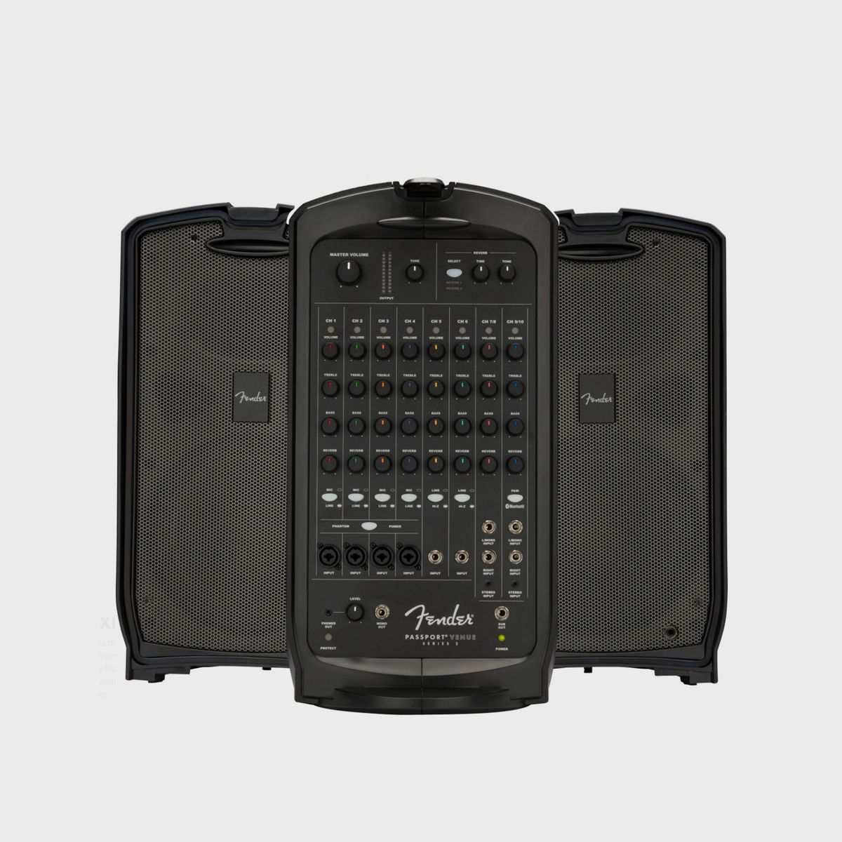 10채널지원 600W출력 스피커내장형 휴대용 올인원 PA시스템 FENDE PASSPORT VENUE S2 - 감도 깊은 취향 셀렉트샵 29CM