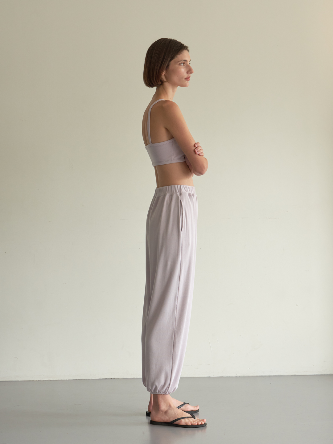 Relaxed Rip Bra Top - Soft Purple - 감도 깊은 취향 셀렉트샵 29CM