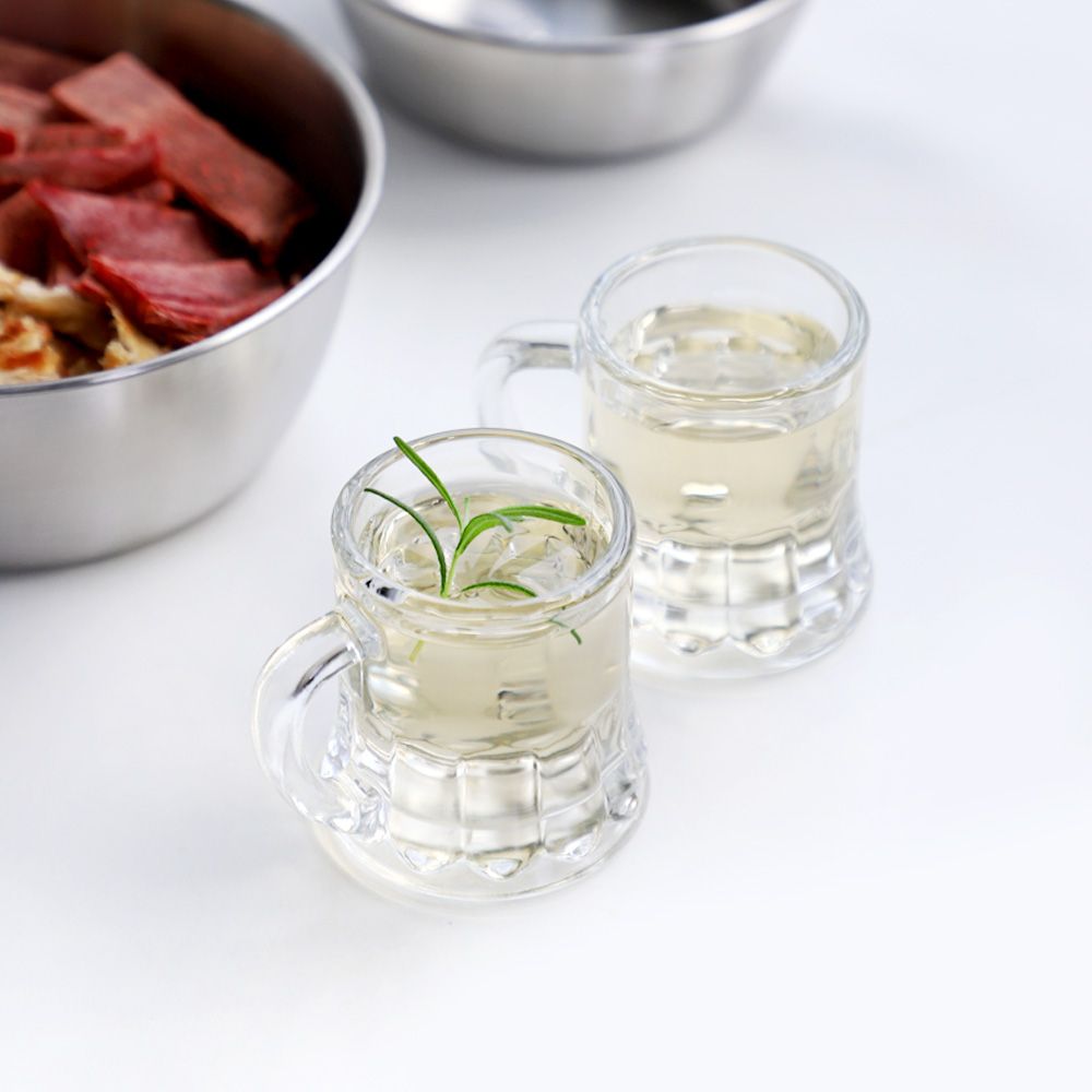 위븐 심플 손잡이 소주잔 술잔 50ml 1p - 감도 깊은 취향 셀렉트샵 29CM