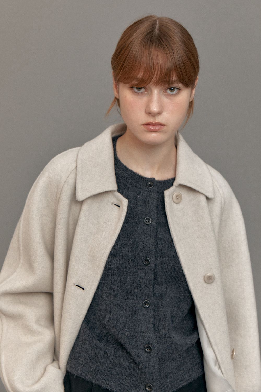 BALMACAAN HANDMADE LONG COAT (OAT GRAY) - 감도 깊은 취향 셀렉트샵 29CM