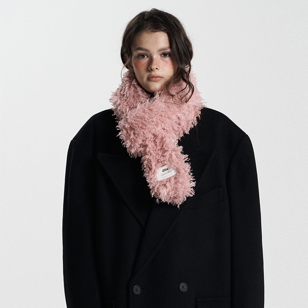 BABY PINK FLUFFY MUFFLER - 감도 깊은 취향 셀렉트샵 29CM