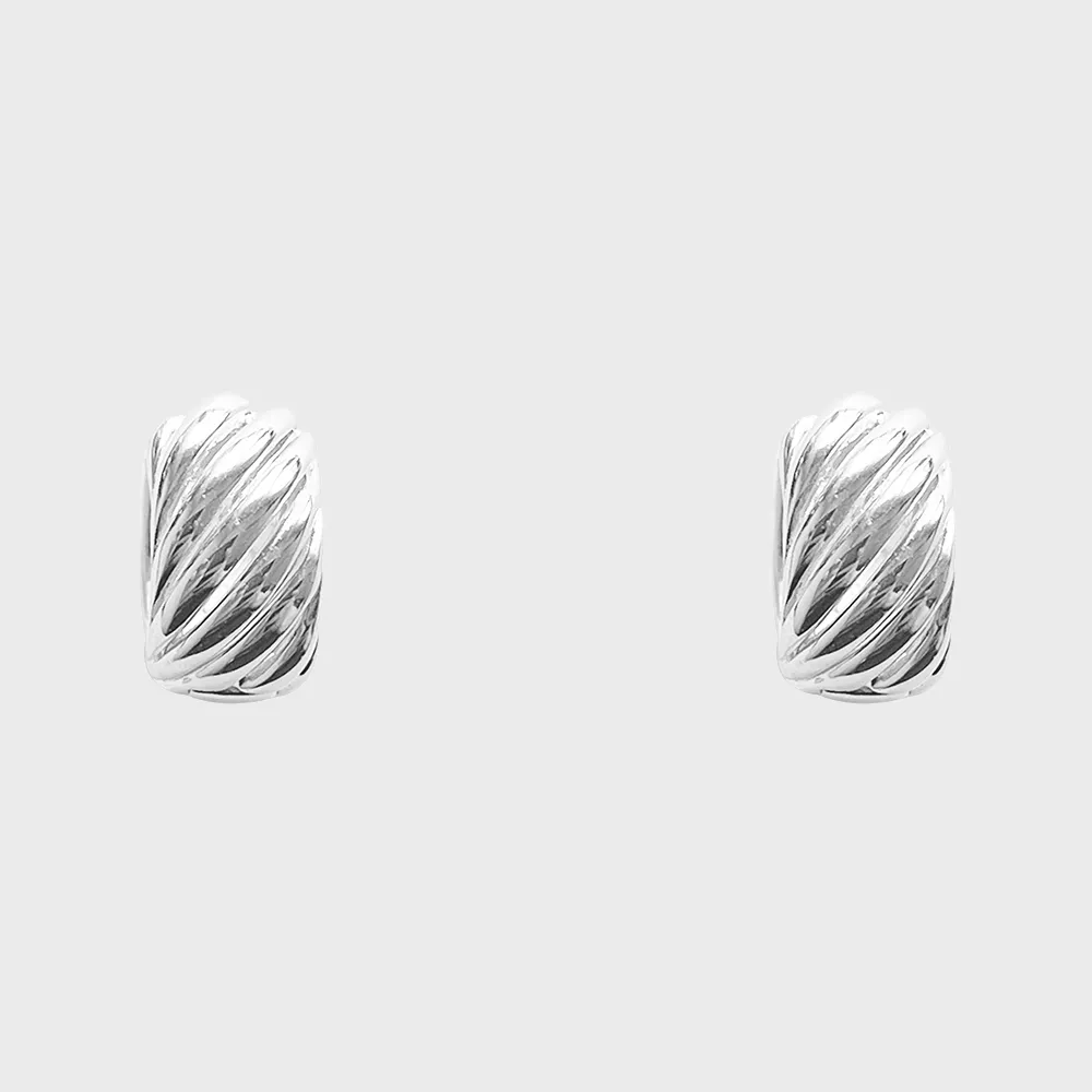 Oblique Flow Earrings - 감도 깊은 취향 셀렉트샵 29CM