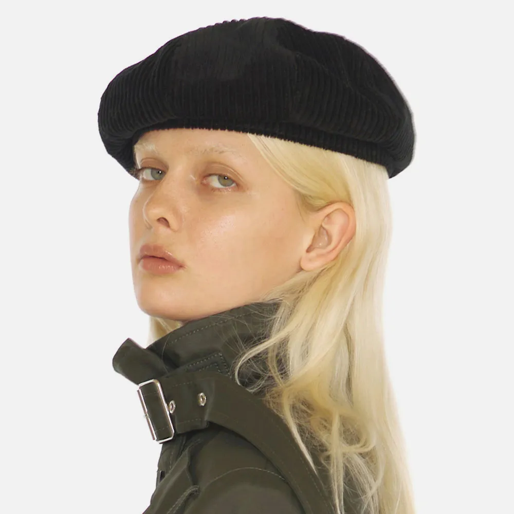 BREAD BERET / H CORD / BLACK - 감도 깊은 취향 셀렉트샵 29CM