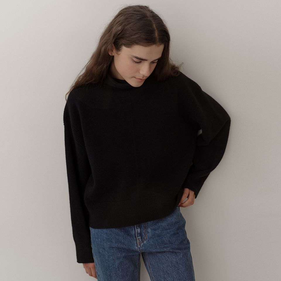 cashmere wholegarment turtleneck (black) - 감도 깊은 취향 셀렉트샵 29CM