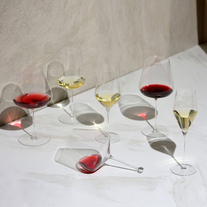 잘토 덴크아트 시리즈 오메가 누워있는 와인잔 1P 2개 - 감도 깊은 취향 셀렉트샵 29CM