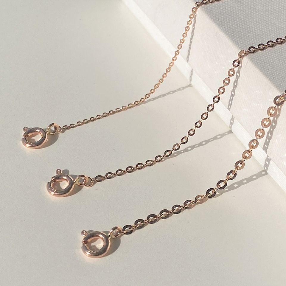 14k 18k 심플 체인 목걸이 (함마링) - 감도 깊은 취향 셀렉트샵 29CM