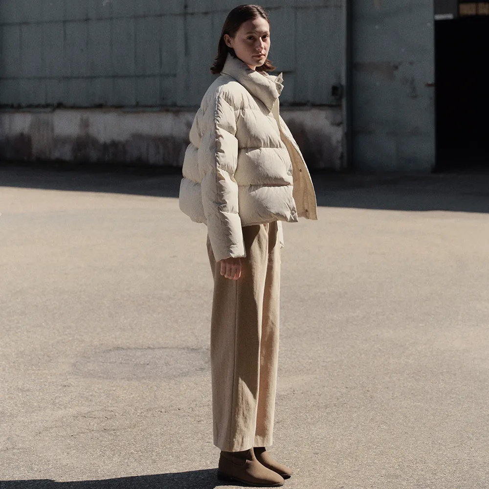 Koyo Short Padding Jumper (Cream Grey) - 감도 깊은 취향 셀렉트샵 29CM