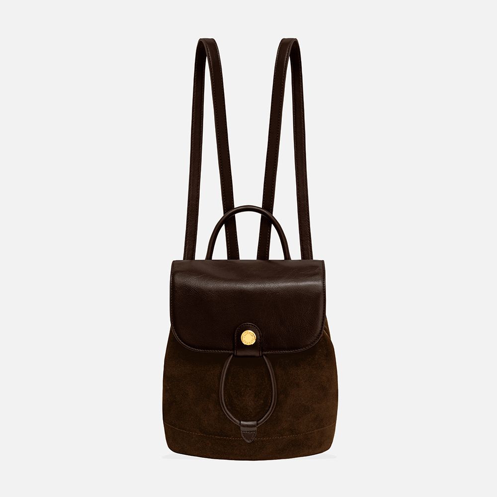 Jour suede backpack-brown - 감도 깊은 취향 셀렉트샵 29CM