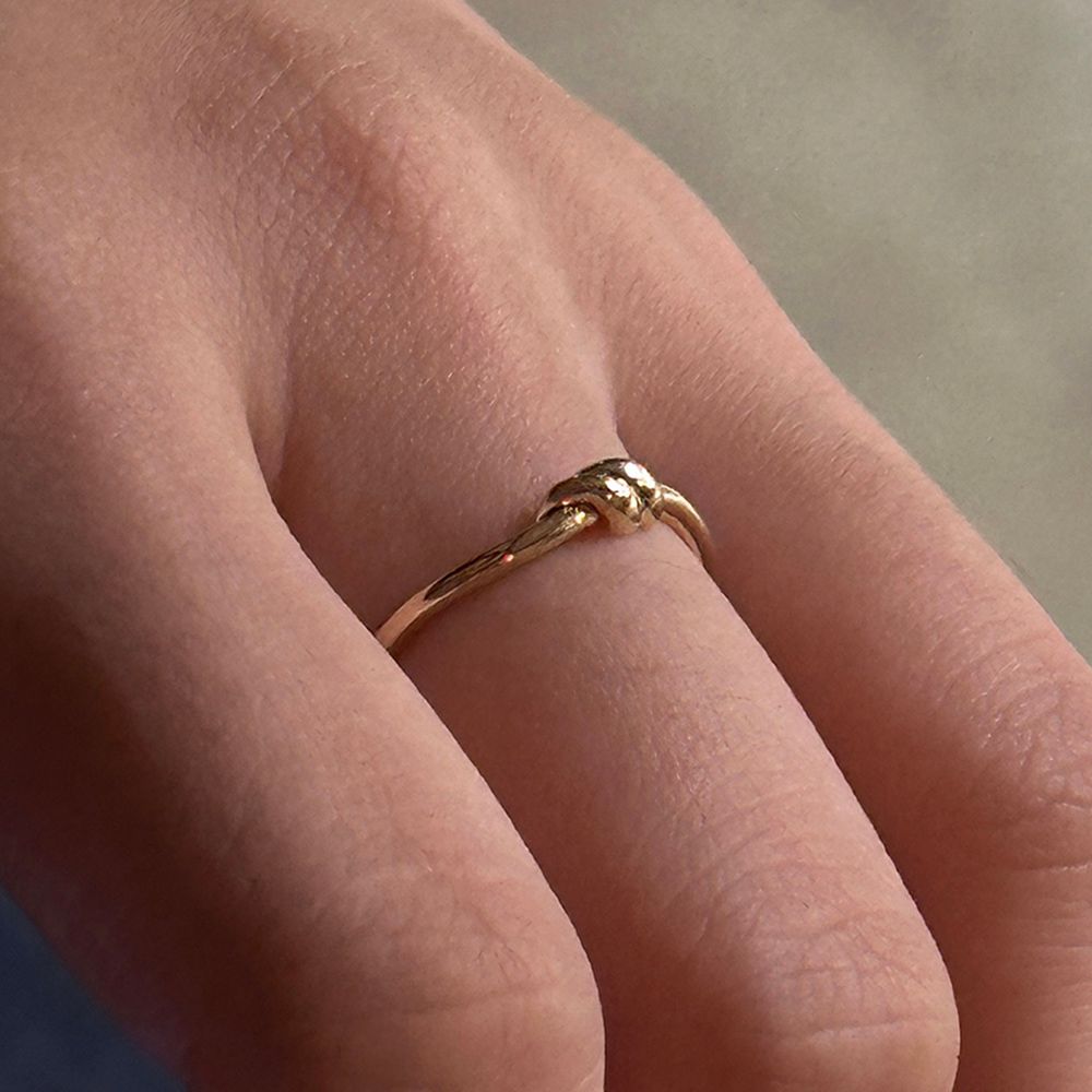 14k Knotted ring - 감도 깊은 취향 셀렉트샵 29CM