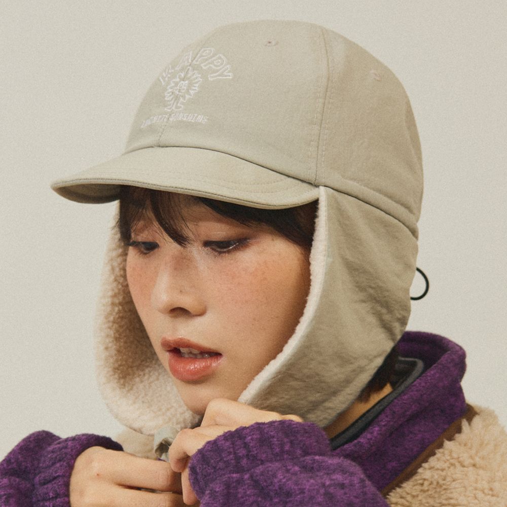 KAPPY SUNSHINE TROOPER HAT (LIGHT GRAY) - 감도 깊은 취향 셀렉트샵 29CM