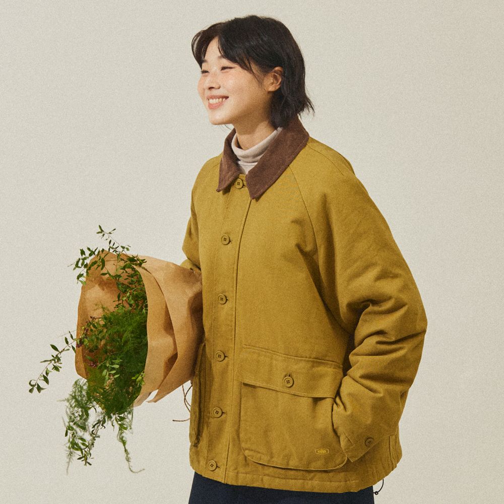 PADDING HUNTING JACKET (3M THINSULATE) MUSTARD - 감도 깊은 취향 셀렉트샵 29CM