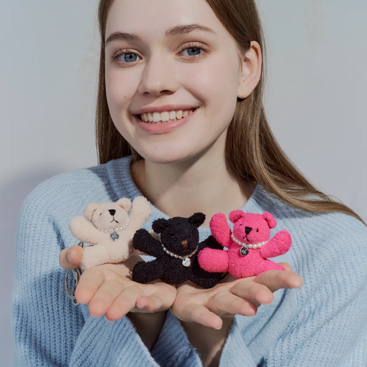 peek a boo bear key ring - 감도 깊은 취향 셀렉트샵 29CM