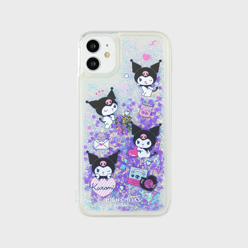 Kuromi Glitter Case_HC239OGP003O - 감도 깊은 취향 셀렉트샵 29CM