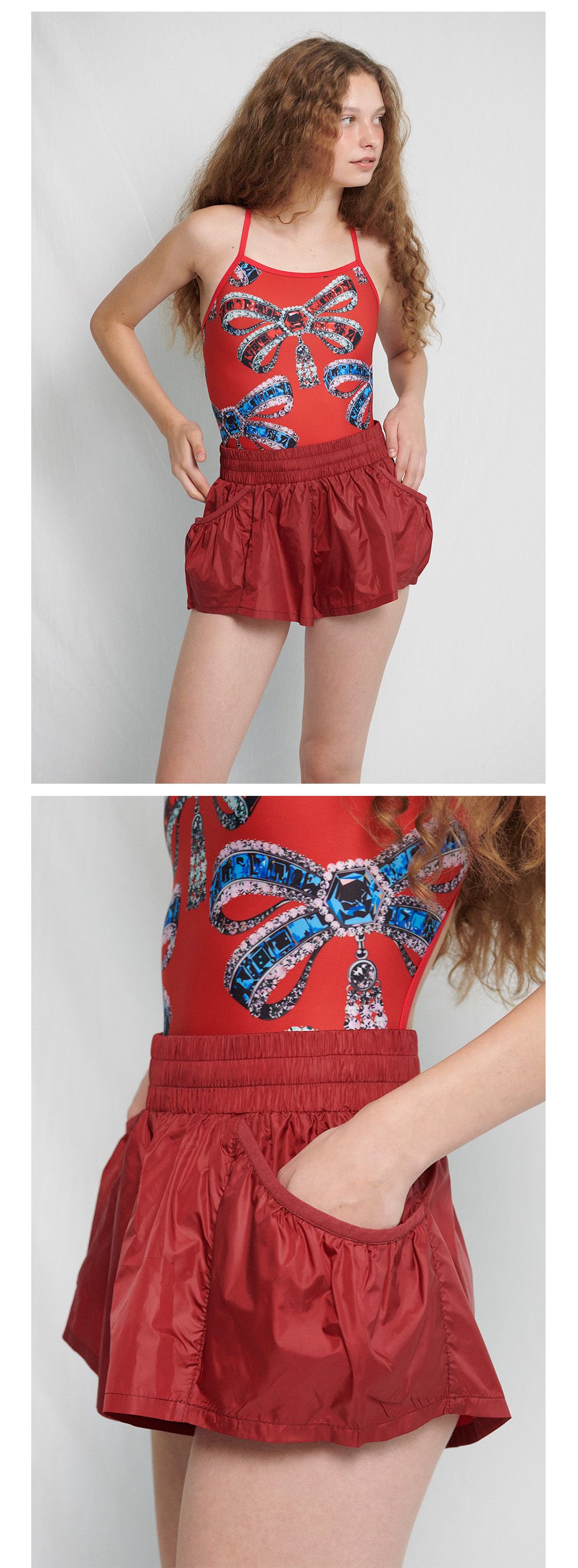 Crispy Shorts - Red - 감도 깊은 취향 셀렉트샵 29CM
