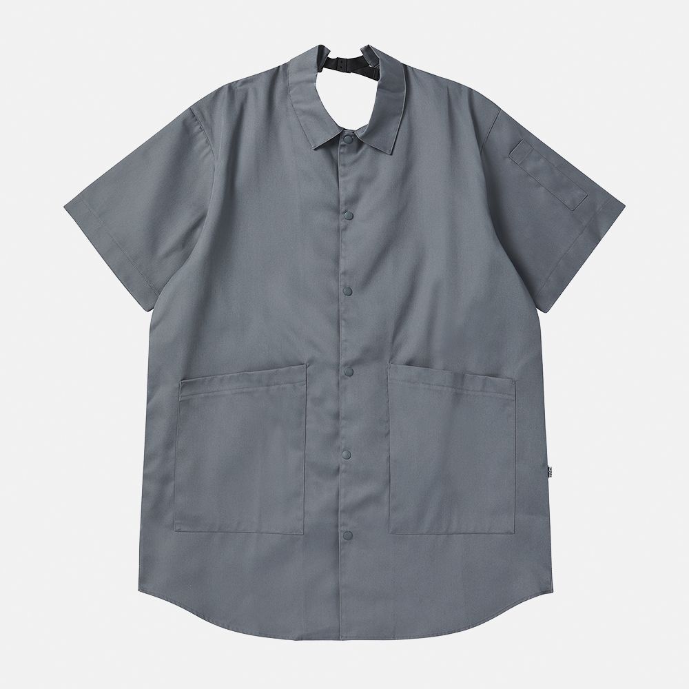 WORKWORK APRON SHIRTS GRAY - 감도 깊은 취향 셀렉트샵 29CM