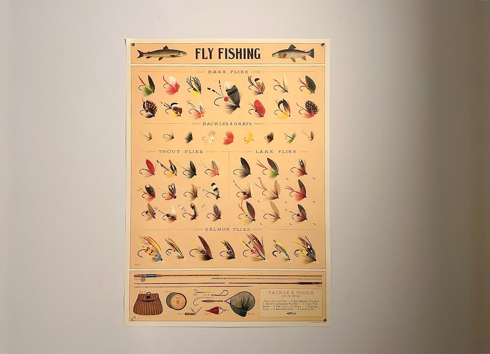 fly fishing poster - 감도 깊은 취향 셀렉트샵 29CM