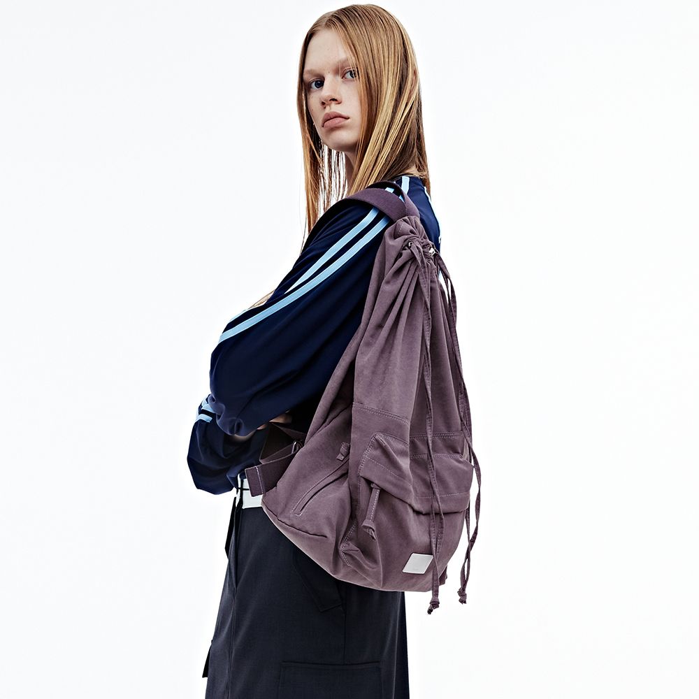 VINTAGE DRAWSTRING BACKPACK - PURPLE - 감도 깊은 취향 셀렉트샵 29CM