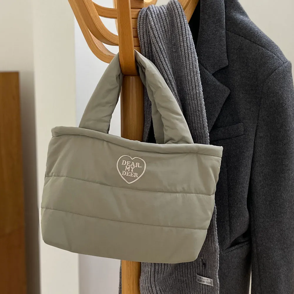 방수) Padding tote bag_ light olive - 감도 깊은 취향 셀렉트샵 29CM