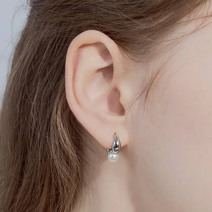 [정채연, 여자아이들 미연 착용] aube pearl earring - 감도 깊은 취향 셀렉트샵 29CM