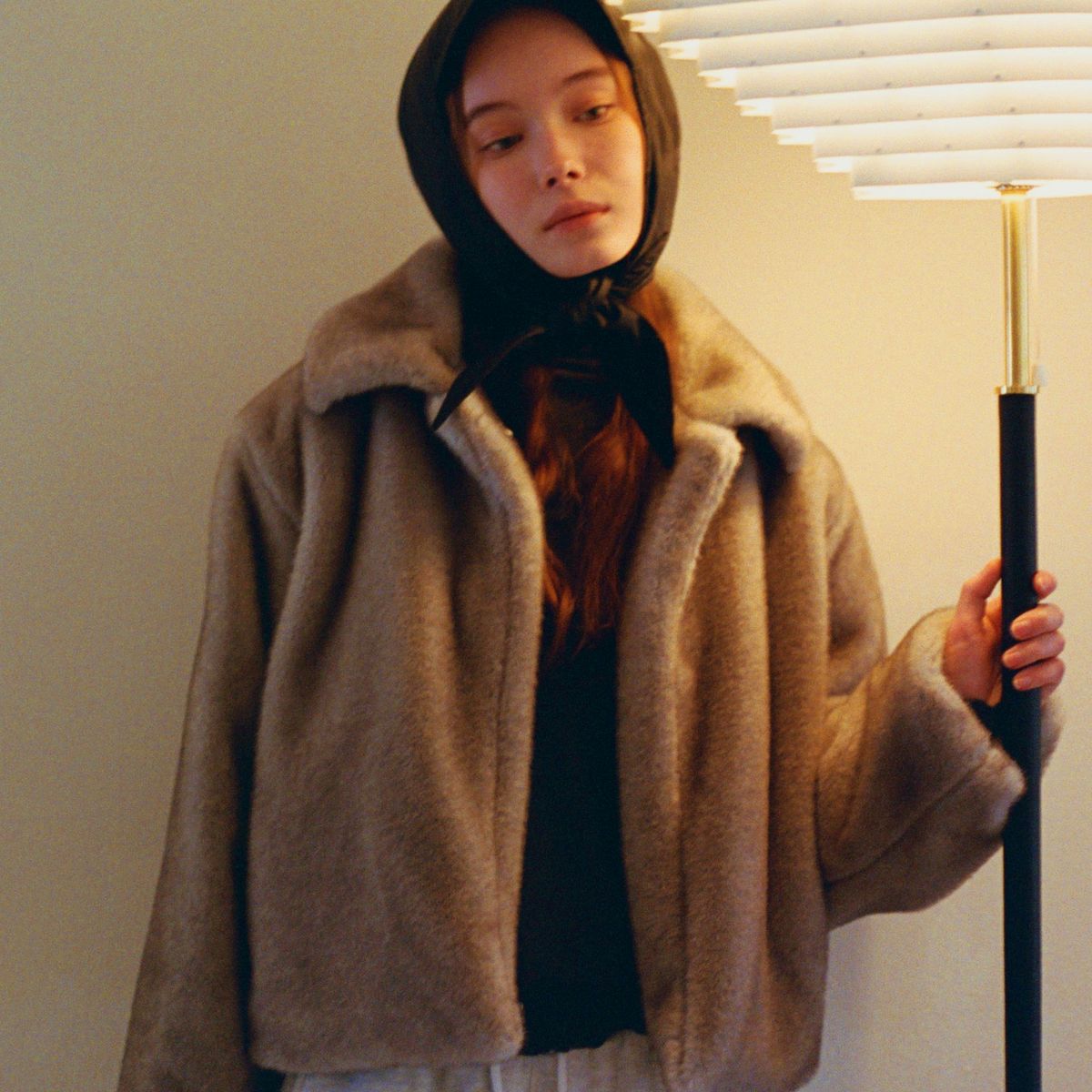 eco fake mink fur jacket_grey - 감도 깊은 취향 셀렉트샵 29CM