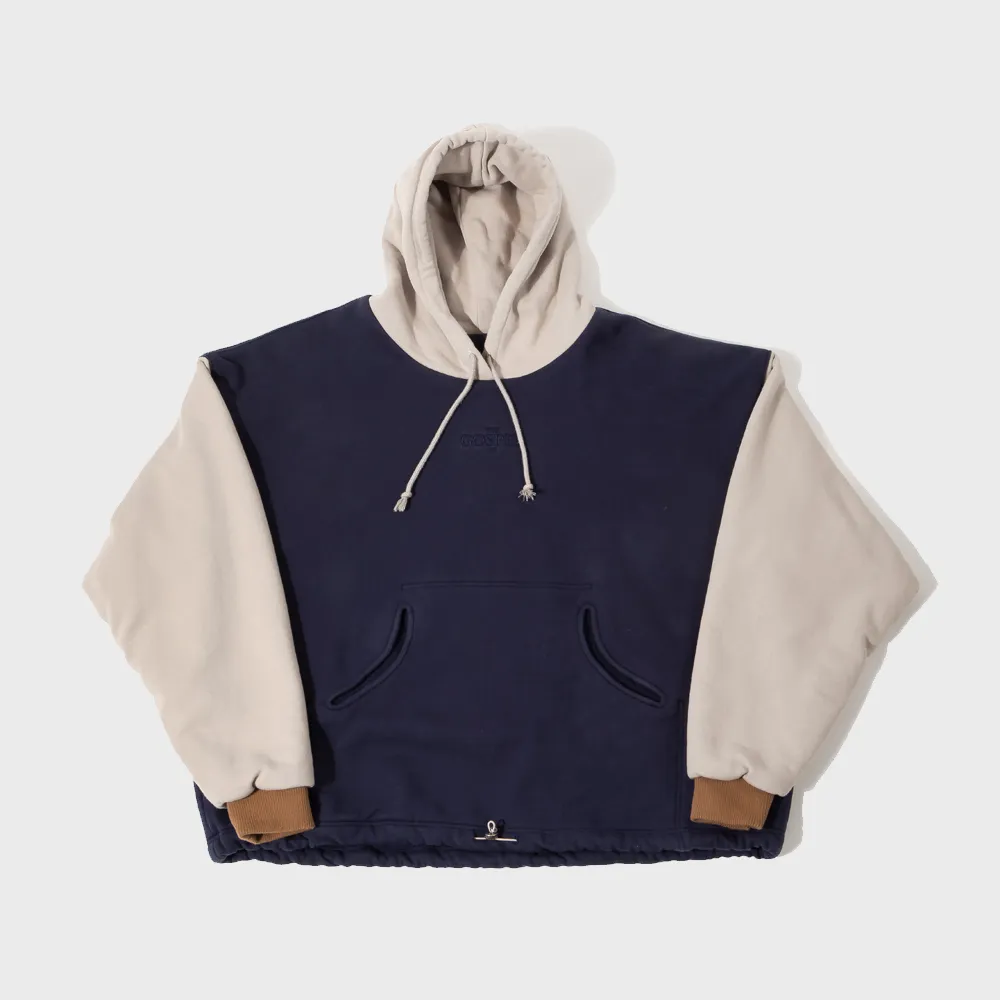 DOUBLE-LAYERED SWEAT SHIRT / NAVY - 감도 깊은 취향 셀렉트샵 29CM