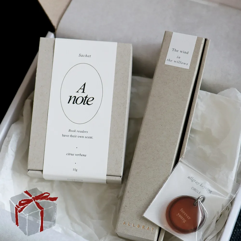 [무료선물포장] allgray gift set 03 _ 왁스타블렛 + 샤쉐 + 써클키링 기프트 세트 - 감도 깊은 취향 셀렉트샵 29CM