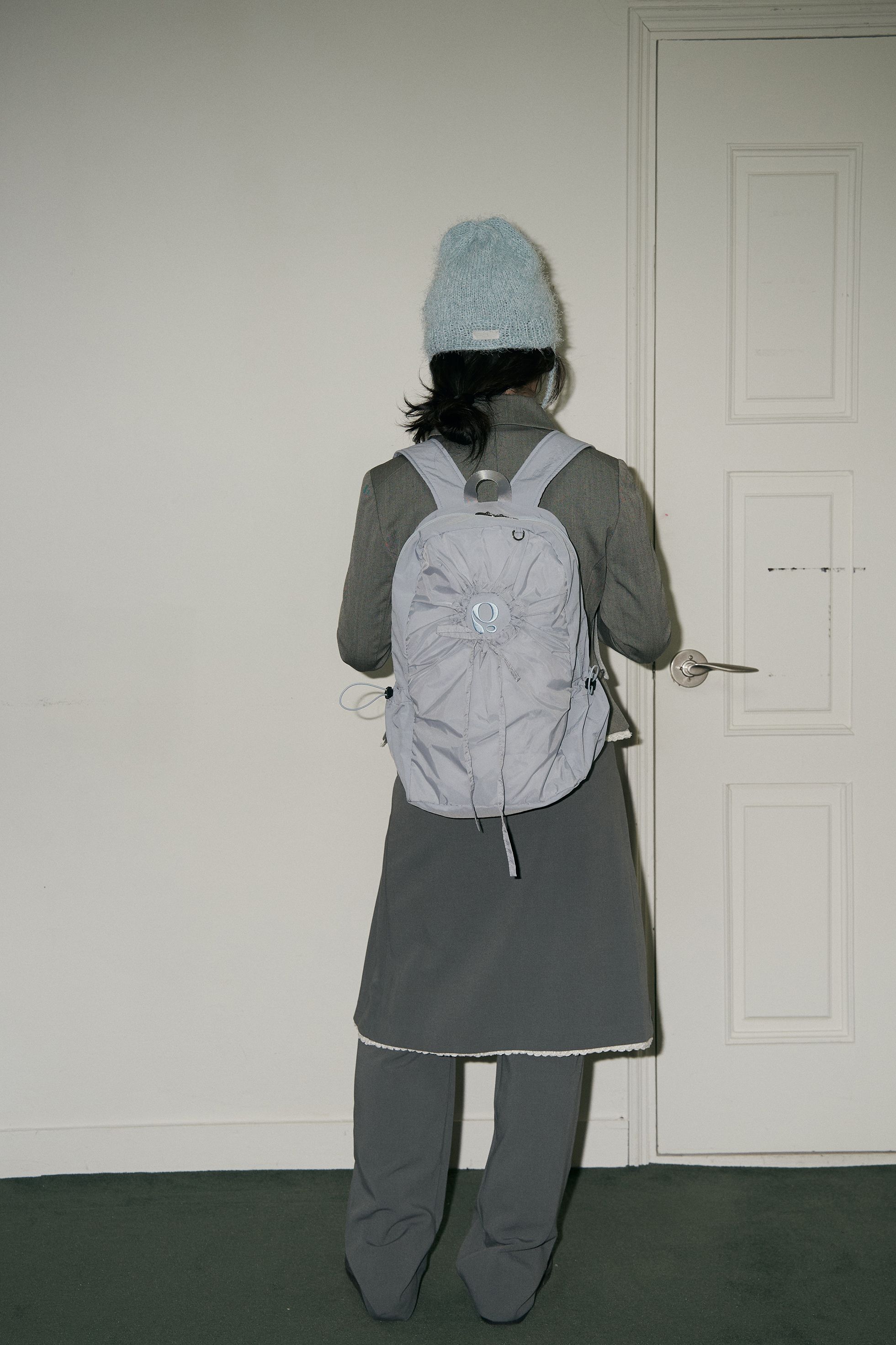 hole string PO backpack (blue gray) - 감도 깊은 취향 셀렉트샵 29CM