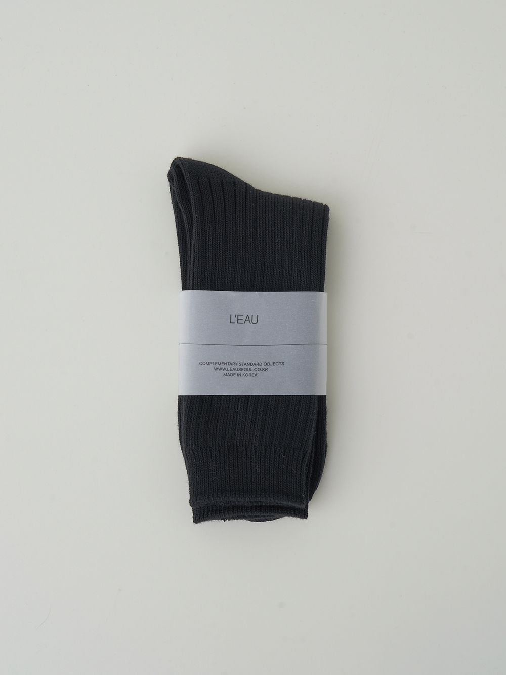 Leau basic socks_black - 감도 깊은 취향 셀렉트샵 29CM
