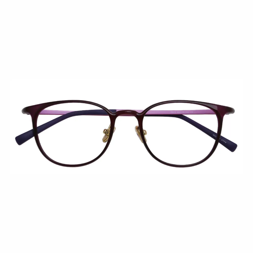 [ALOXROUNZ] AR5002A C2 초경량 울템 퍼플 스퀘어 안경 - 감도 깊은 취향 셀렉트샵 29CM