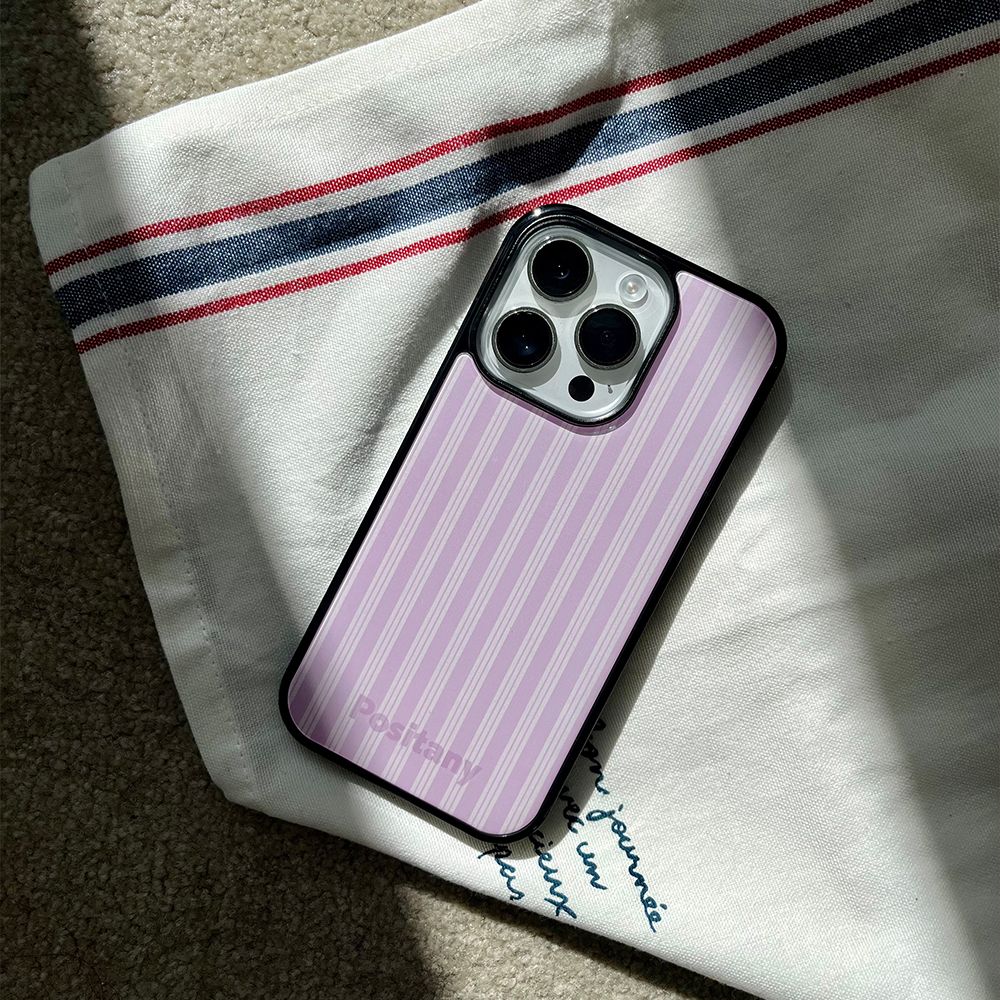 [29CM단독] Baby pink stripe phone case - 감도 깊은 취향 셀렉트샵 29CM