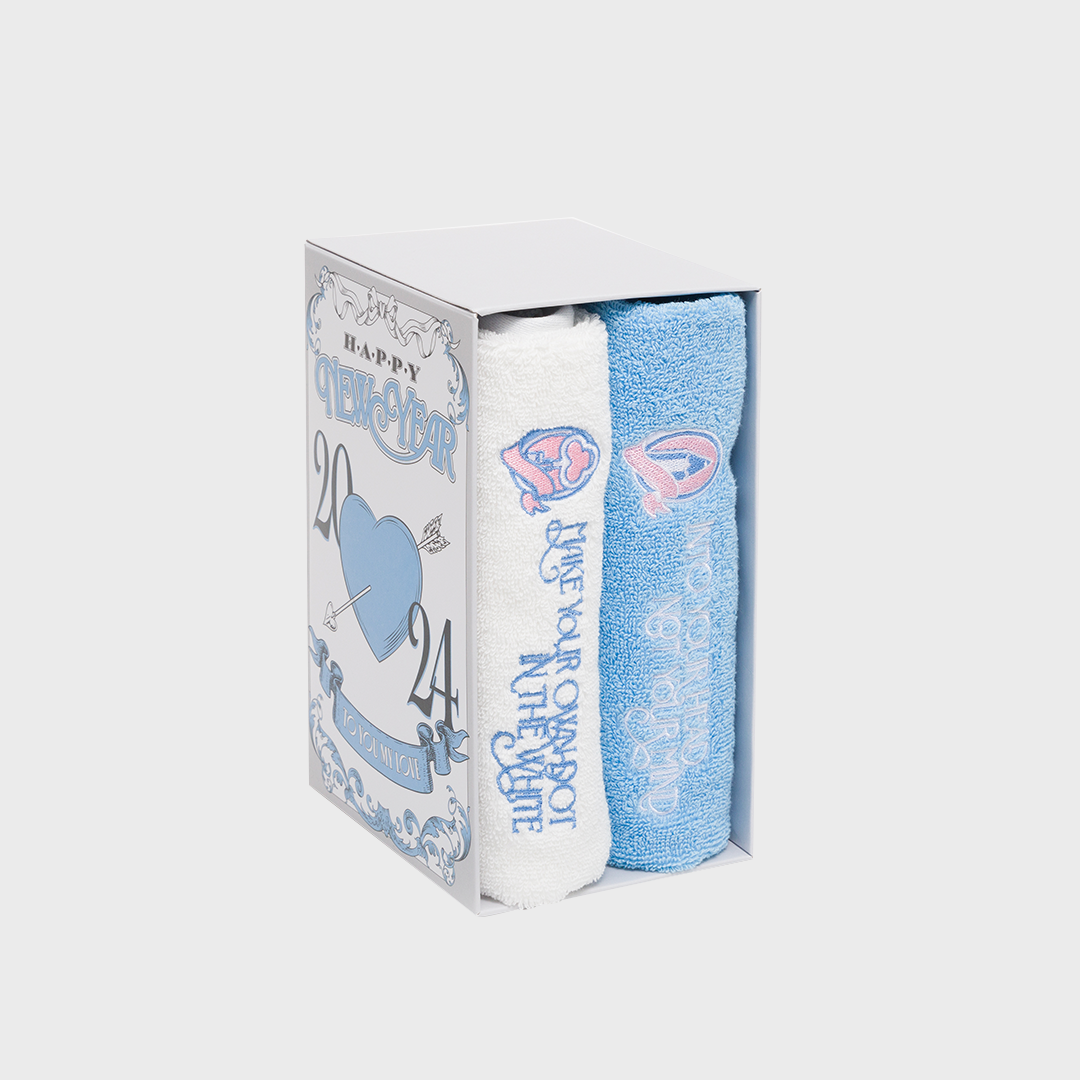 Blue&White Towel Book 2ea - 감도 깊은 취향 셀렉트샵 29CM