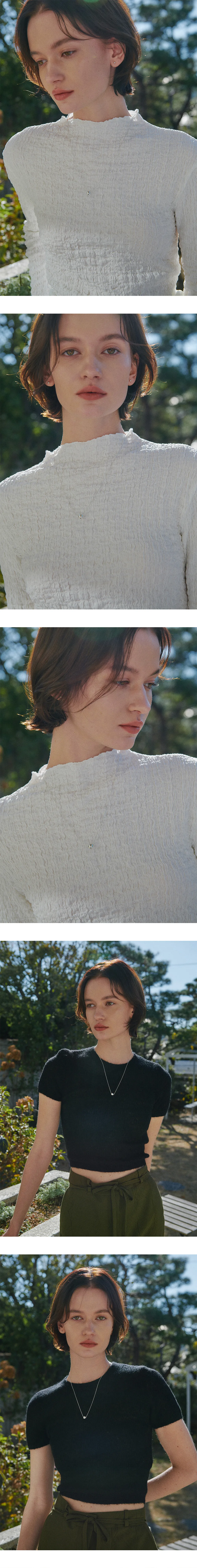 [925 silver] Un.silver.174 / simple ball necklace (long ver.) - 감도 깊은 취향 셀렉트샵 29CM