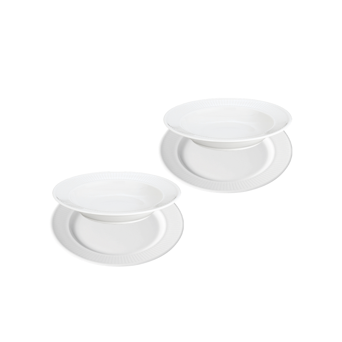 필리빗 플리세 플레이트 2인 2종 4P 세트 - 감도 깊은 취향 셀렉트샵 29CM