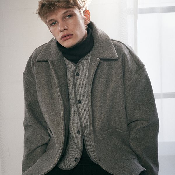 Wool collar short jacket chakol - 감도 깊은 취향 셀렉트샵 29CM