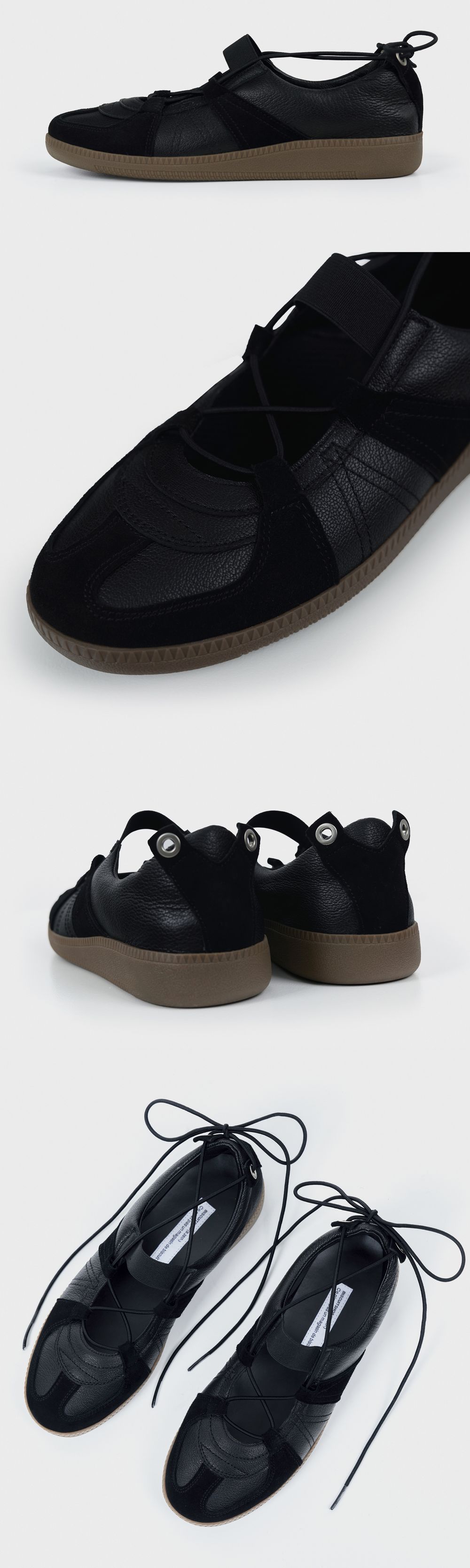 Classic German Army Ballet Shoes (Black) - 감도 깊은 취향 셀렉트샵 29CM