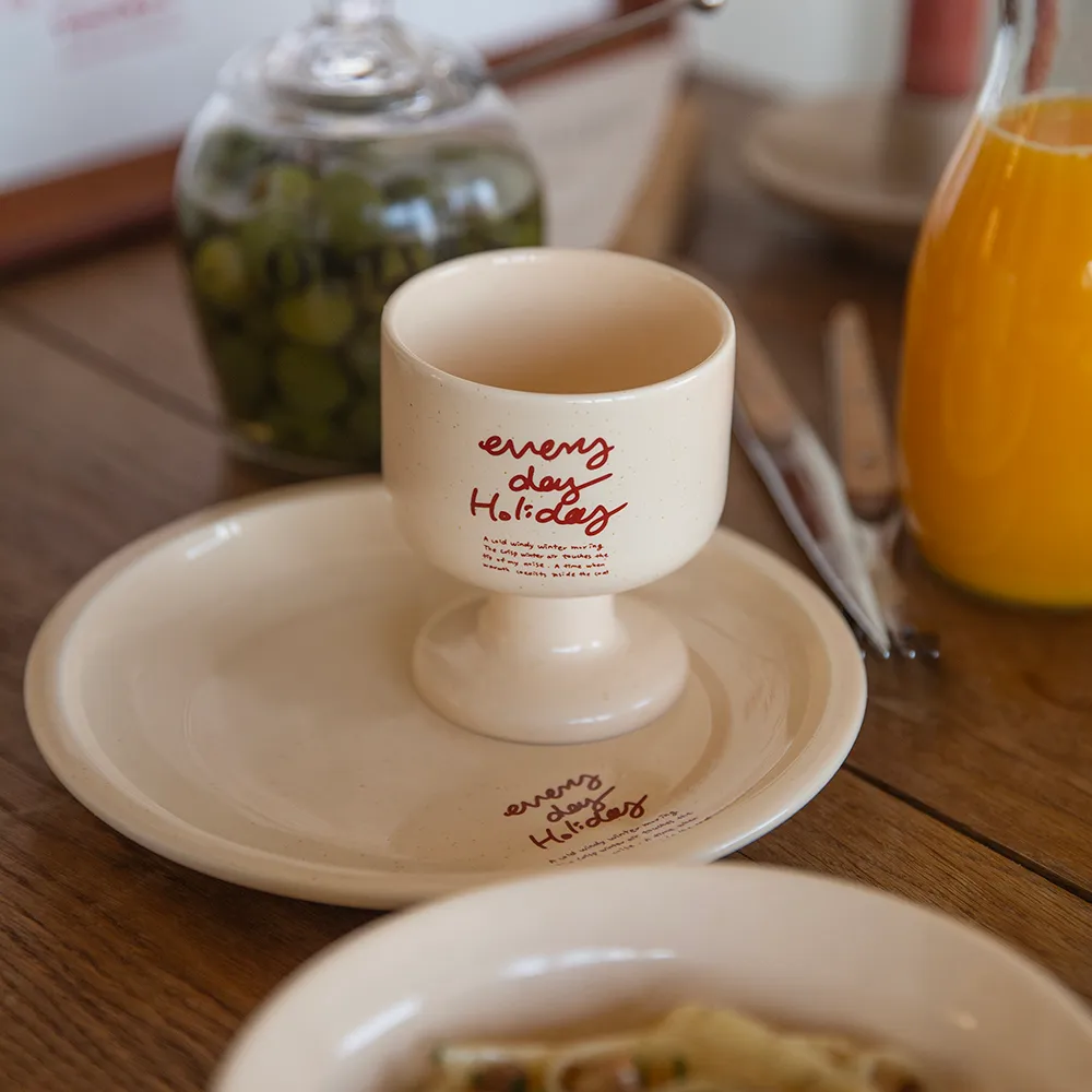 [momur weekend] 다이너 와인컵 & 플레이트 SET (4 colors) - 감도 깊은 취향 셀렉트샵 29CM