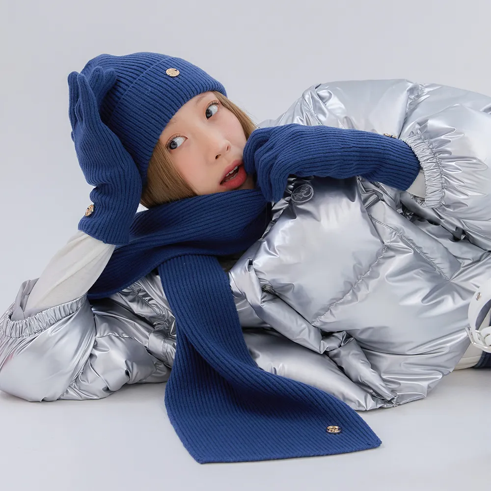 ANC BEANIE & MUFFLER & GLOVES SET_BLUE - 감도 깊은 취향 셀렉트샵 29CM