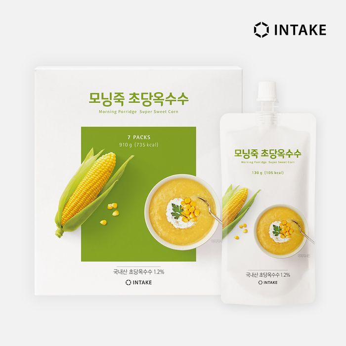 모닝죽 초당옥수수 1박스(130g x 7팩) - 감도 깊은 취향 셀렉트샵 29CM