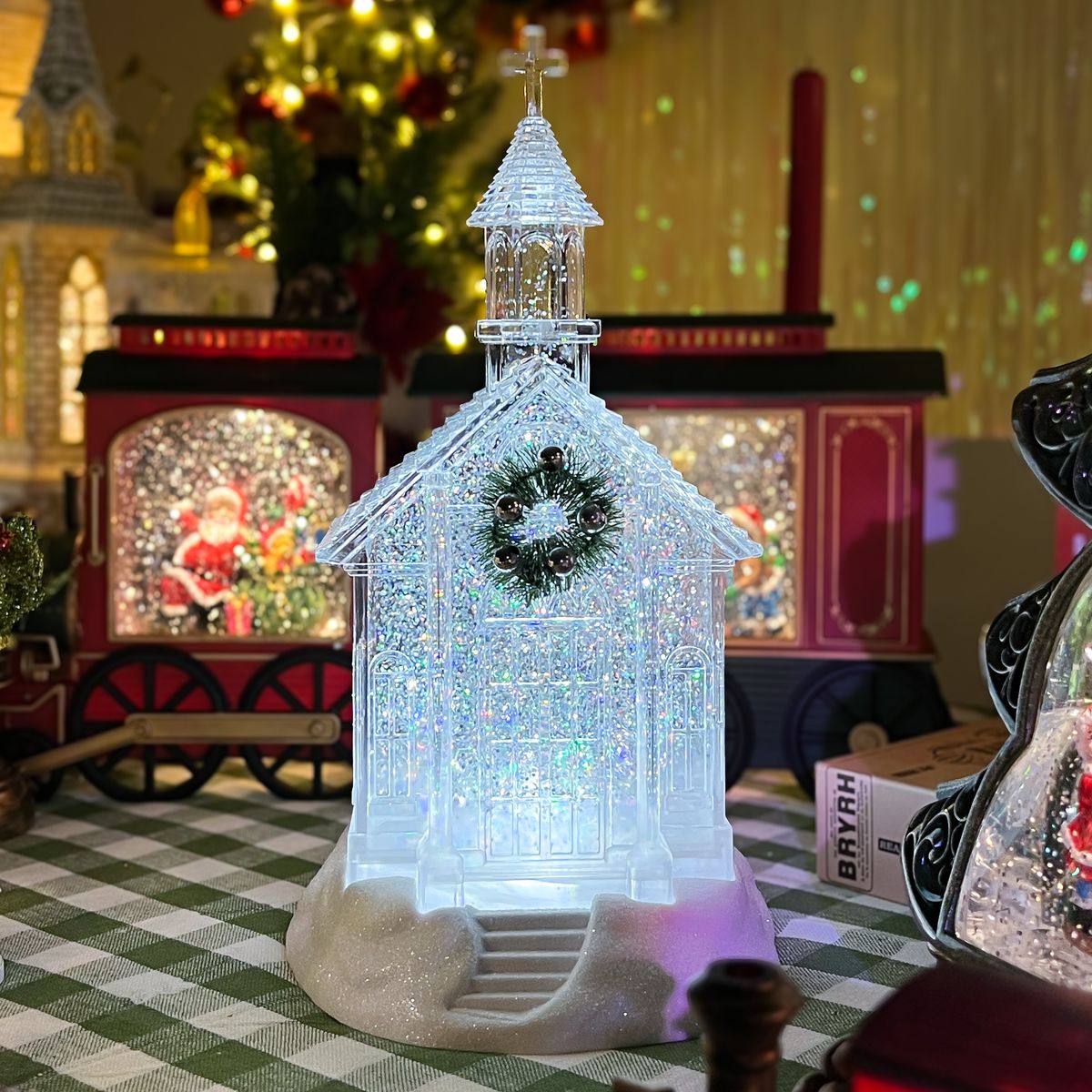 bookaz 크리스마스 오르골 13.크리스탈 교회 - 감도 깊은 취향 셀렉트샵 29CM