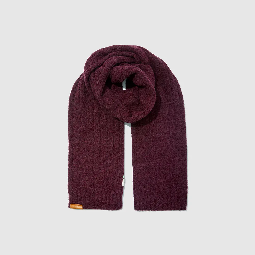 Boucle knit muffler_Purple - 감도 깊은 취향 셀렉트샵 29CM