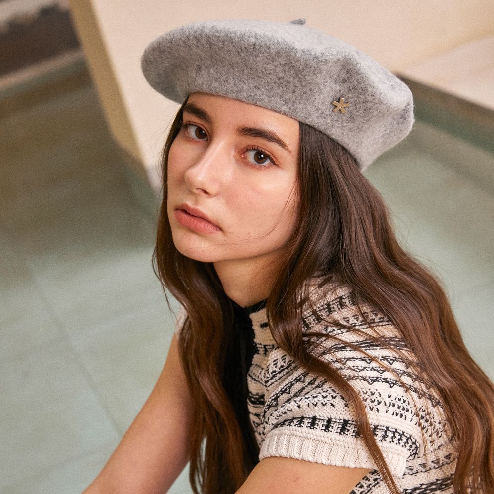 ADORABLE WOOL GRAY BERET - 감도 깊은 취향 셀렉트샵 29CM