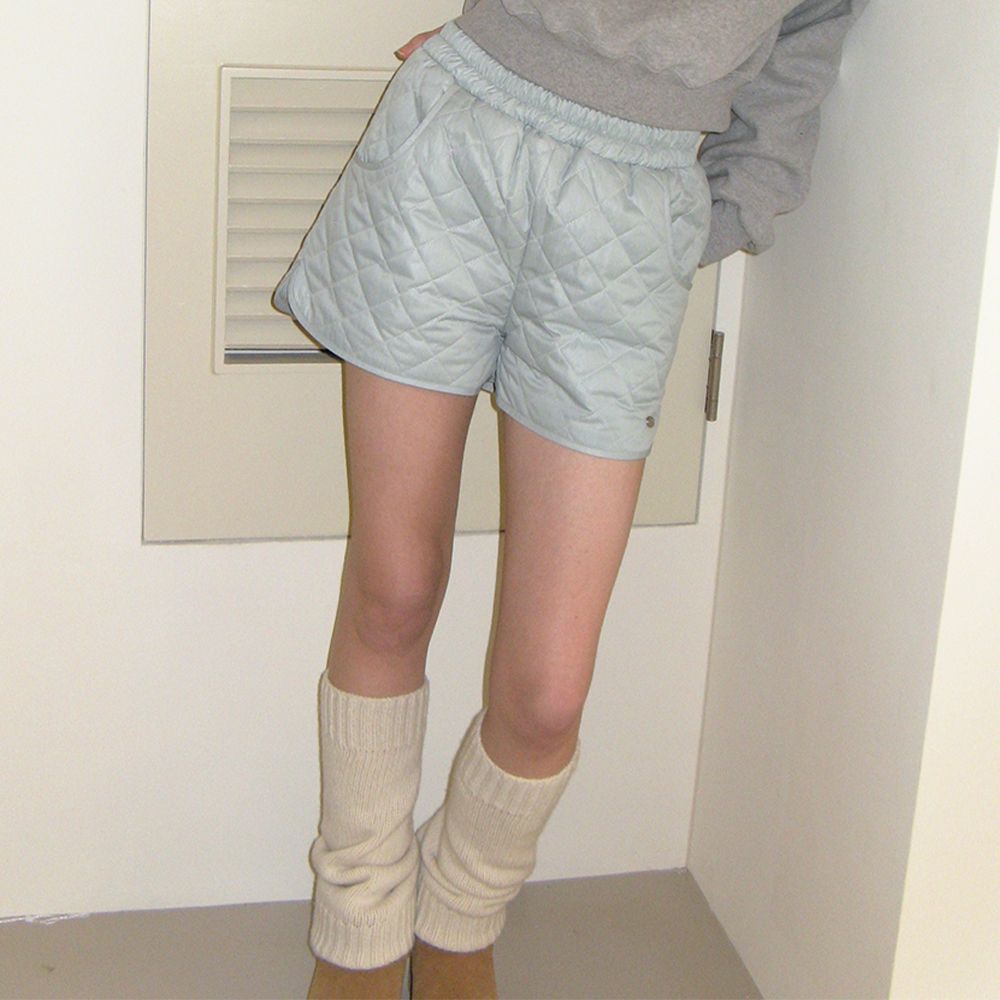 pendant quilting shorts - mint - 감도 깊은 취향 셀렉트샵 29CM
